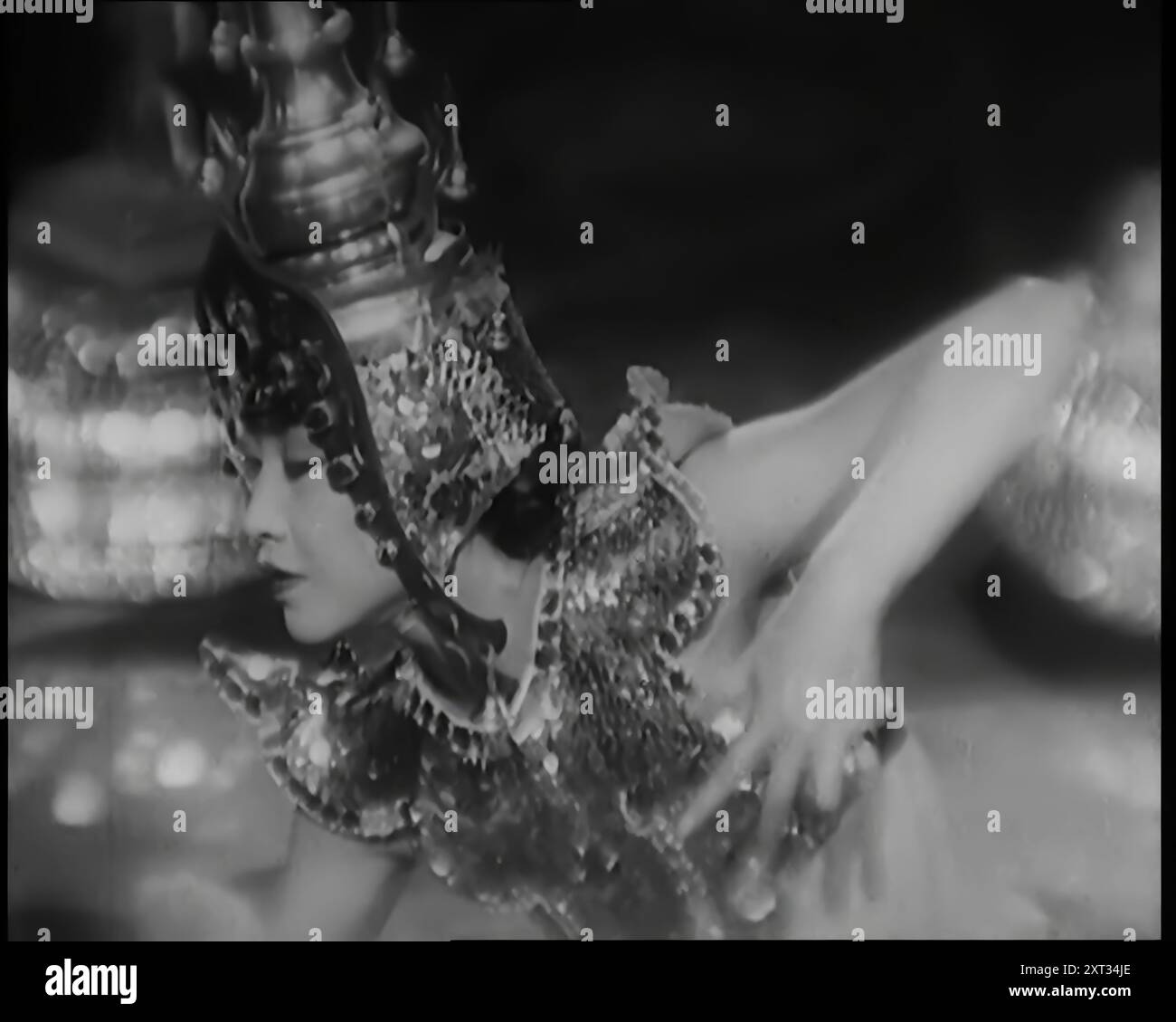 Scene from the Film 'Piccadilly': The Actor Anna May Wong Performing a ...