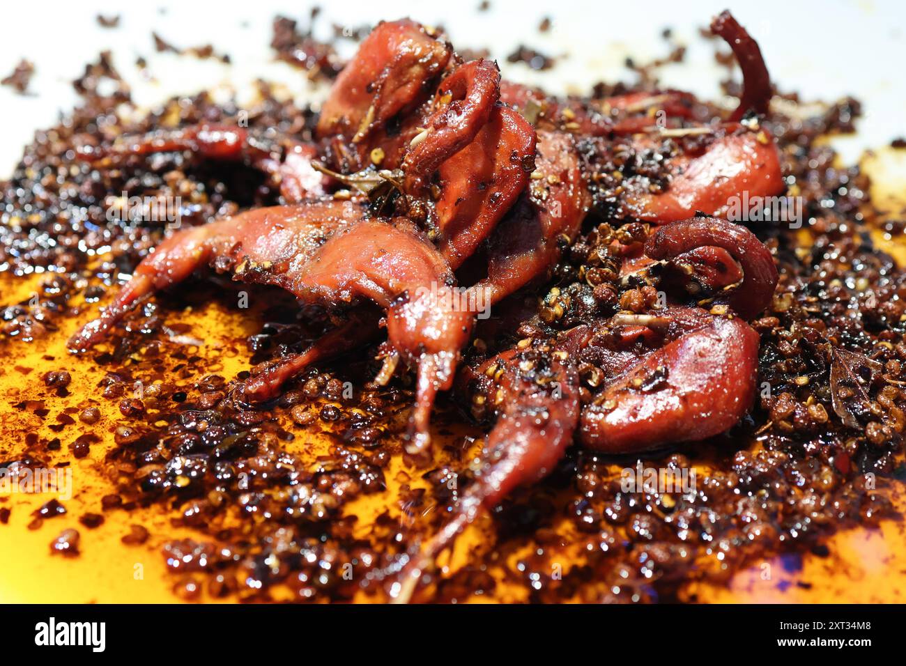Asian Street Food dishes in a Chinese Night Market Stock Photo - Alamy
