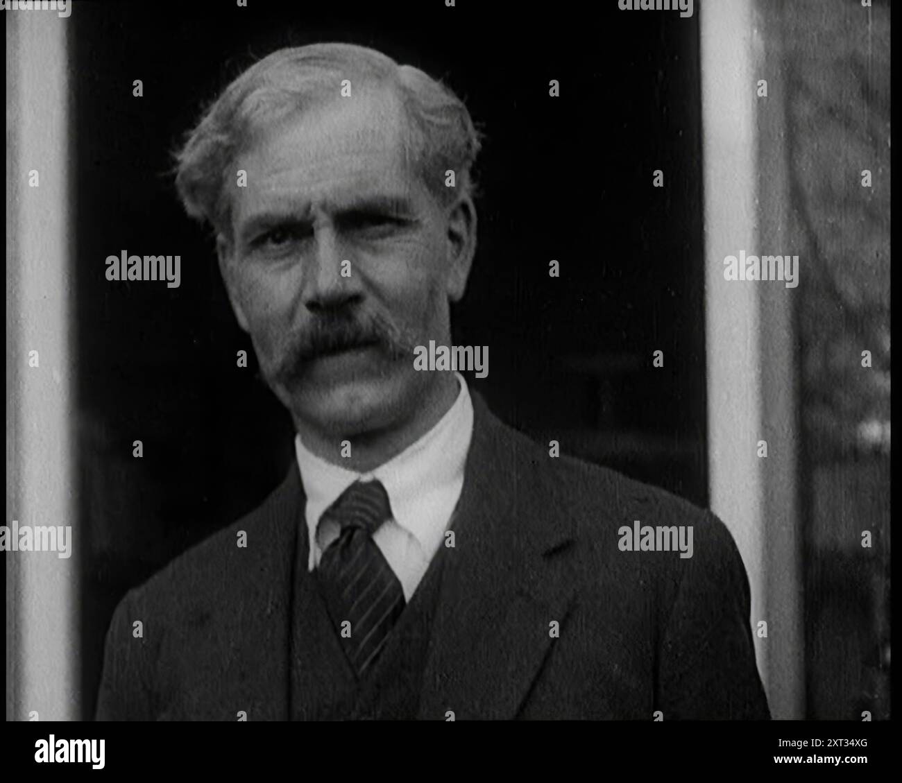 Labour Politician James Ramsay MacDonald, 1921. From "Time To Remember ...