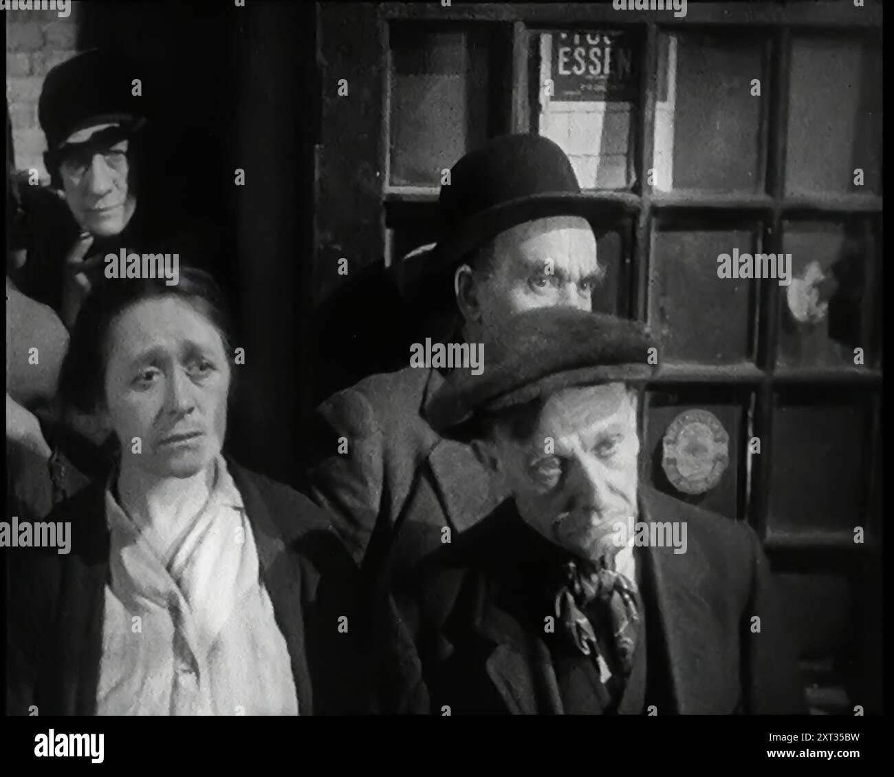 Scene From the Film 'The Informer': Lars Hansen Arriving at the House ...