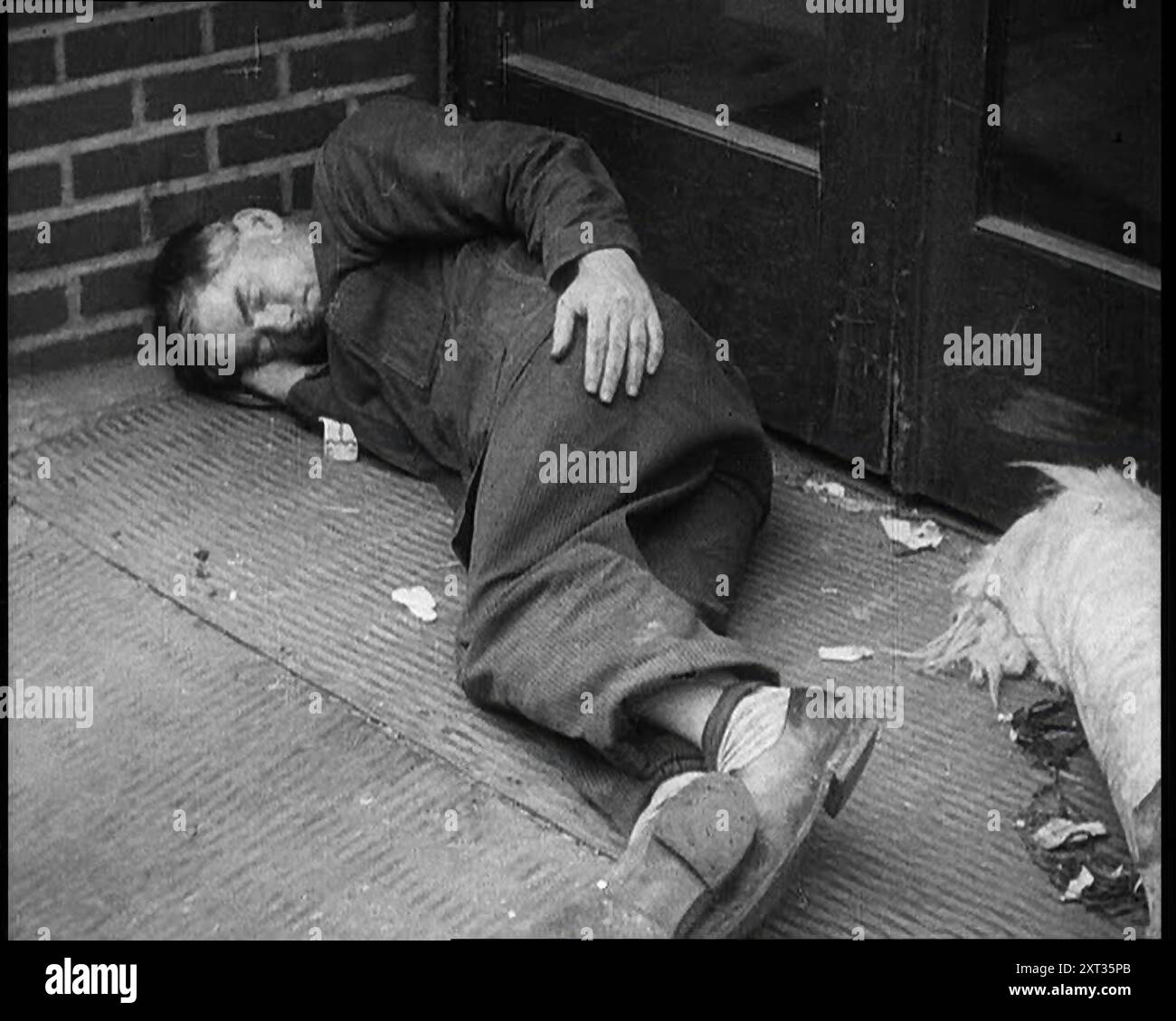 Man Sleeping in a Doorway, 1933. From "Time To Remember - The Time Of ...