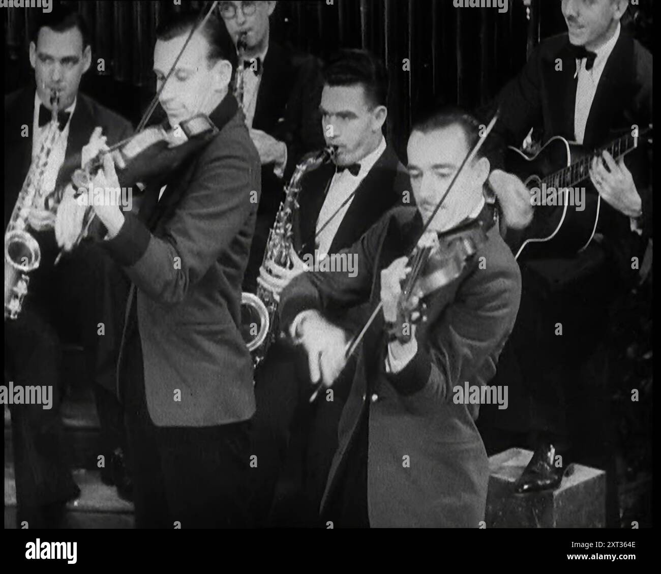 Jazz Band Playing a Tune, 1930s. From "Time To Remember - Some People ...