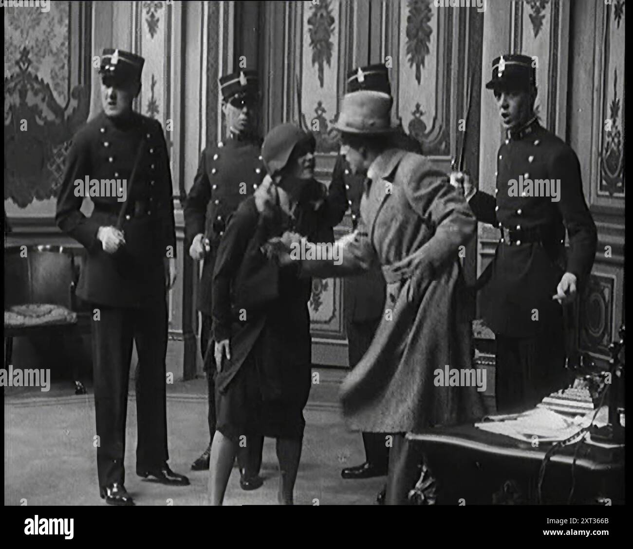 Man being watched by girlfriend hi-res stock photography and images - Alamy