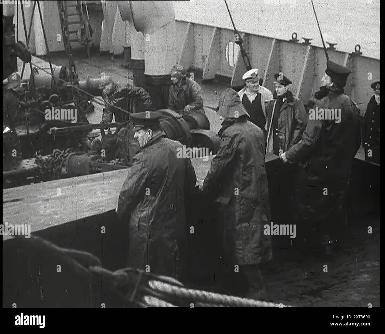 1930s deck ship freighter hi-res stock photography and images - Alamy