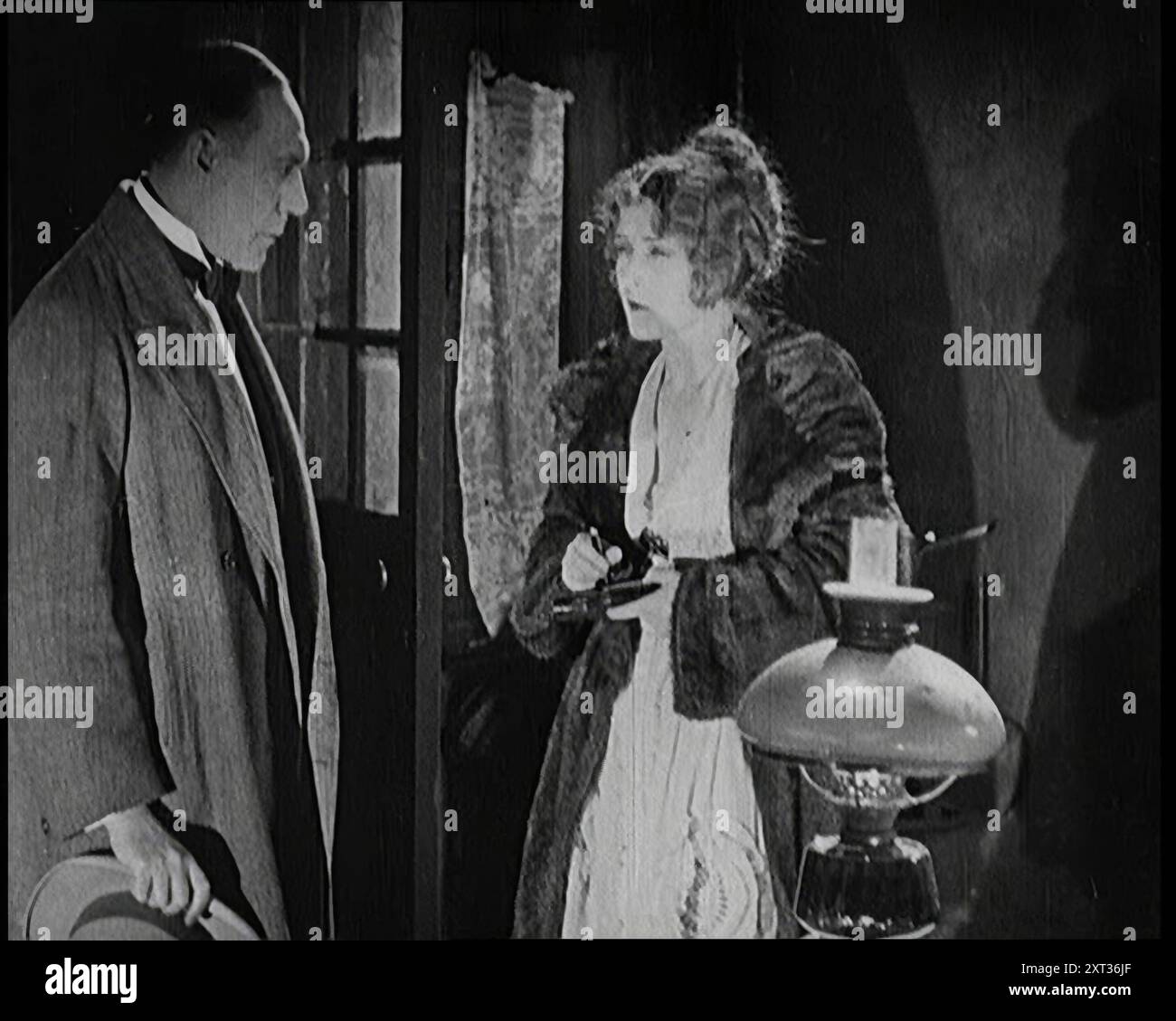 Scene from the Short Silent Feature Film 'Poppies of Flanders'. A ...