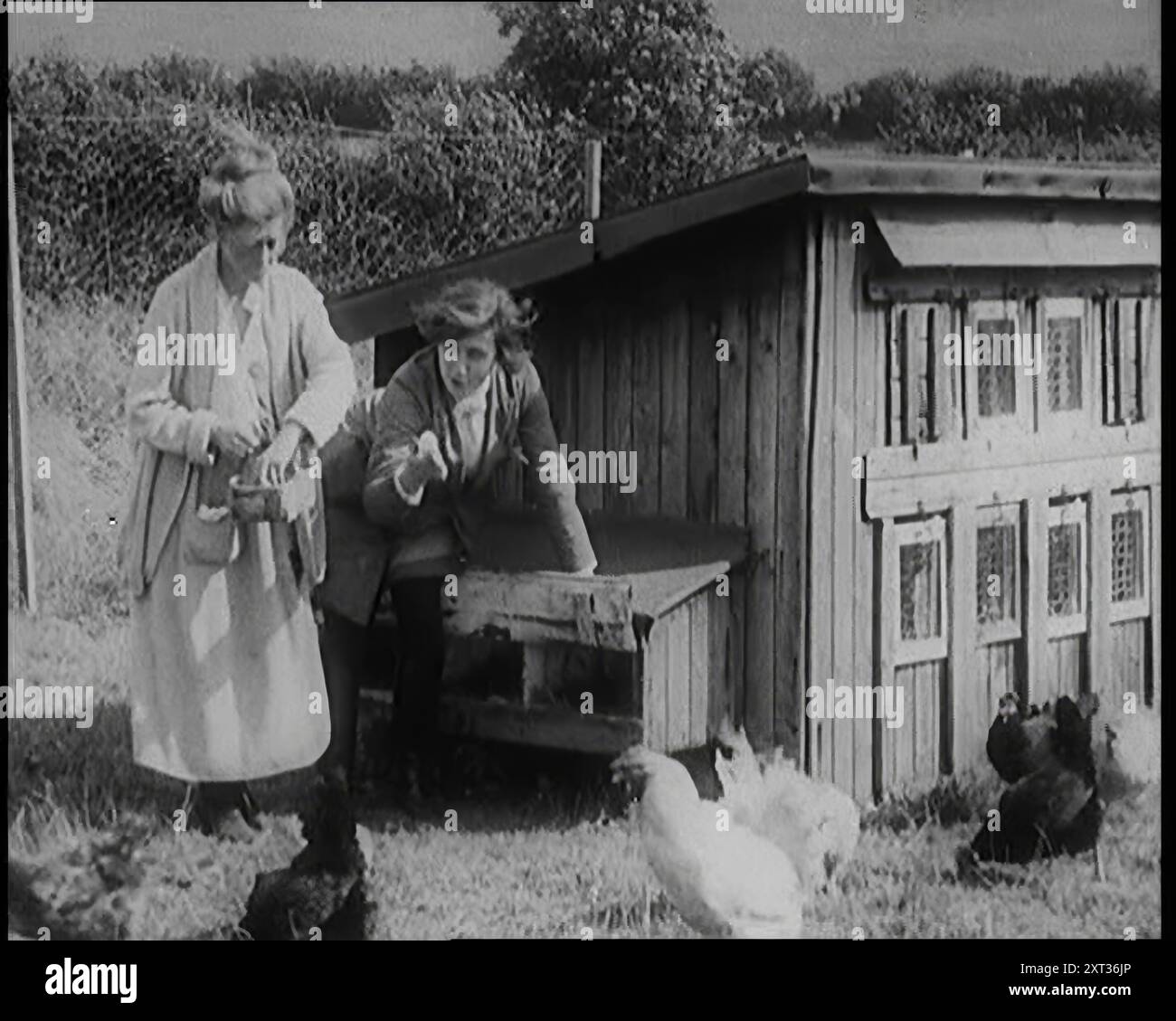 1920s farm woman hi-res stock photography and images - Alamy