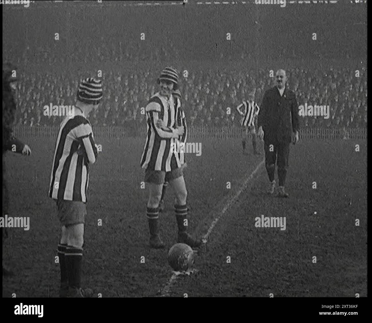 Female Football Players, 1920s. 'Kick-off for the football game'. From ...