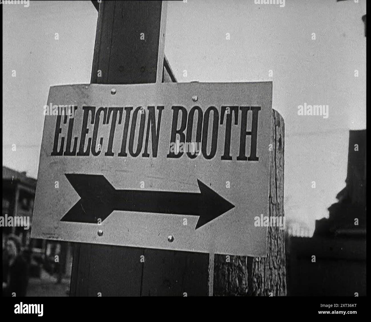 Polling booth usa 1930's hi-res stock photography and images - Alamy