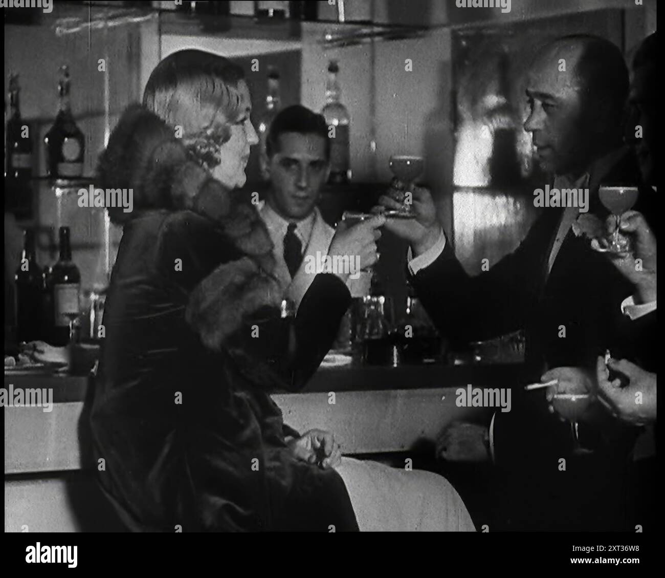 1930s man drink hi-res stock photography and images - Alamy