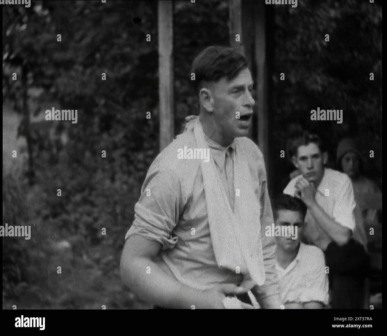 Preacher, Albert Teaster Delivering a Sermon, 1930s. From "Time To ...