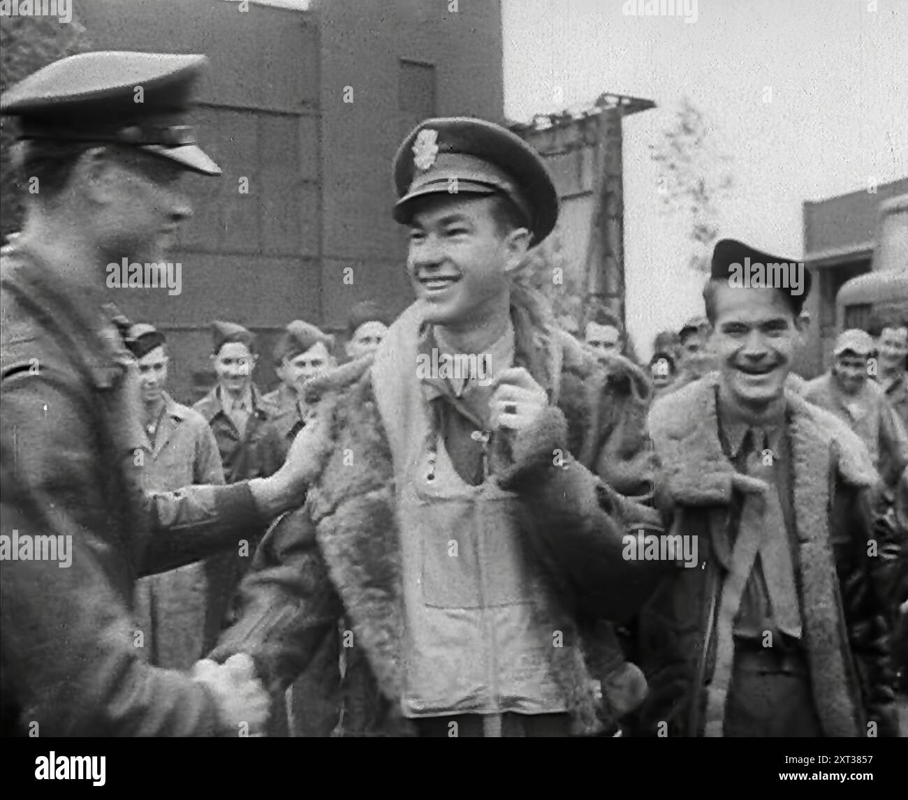 Wwii pilot hat hi-res stock photography and images - Alamy