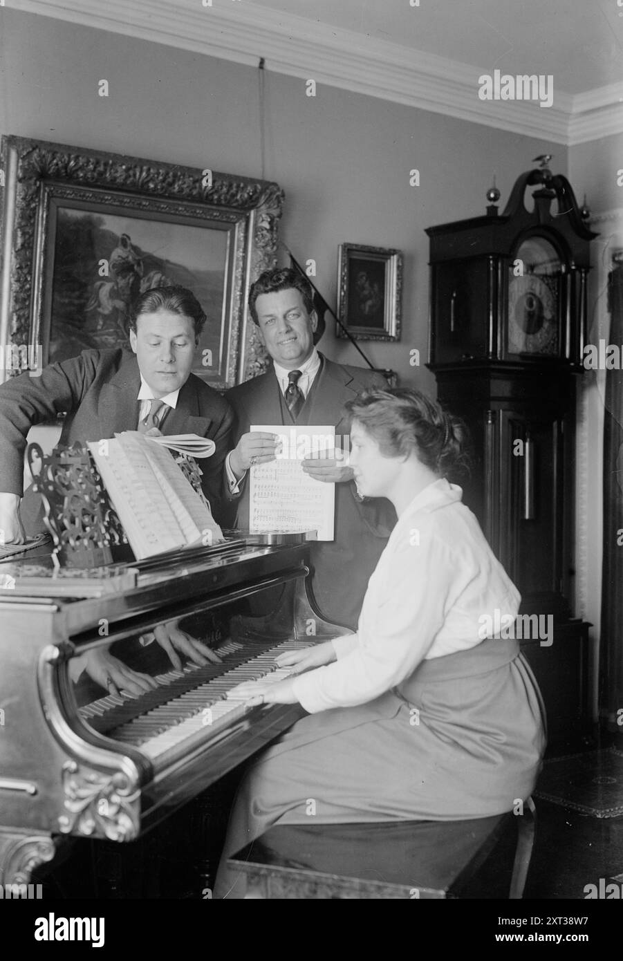 Carl Braun & wife, Hermann Wilhelm Weil, between c1915 and c1920 Stock ...