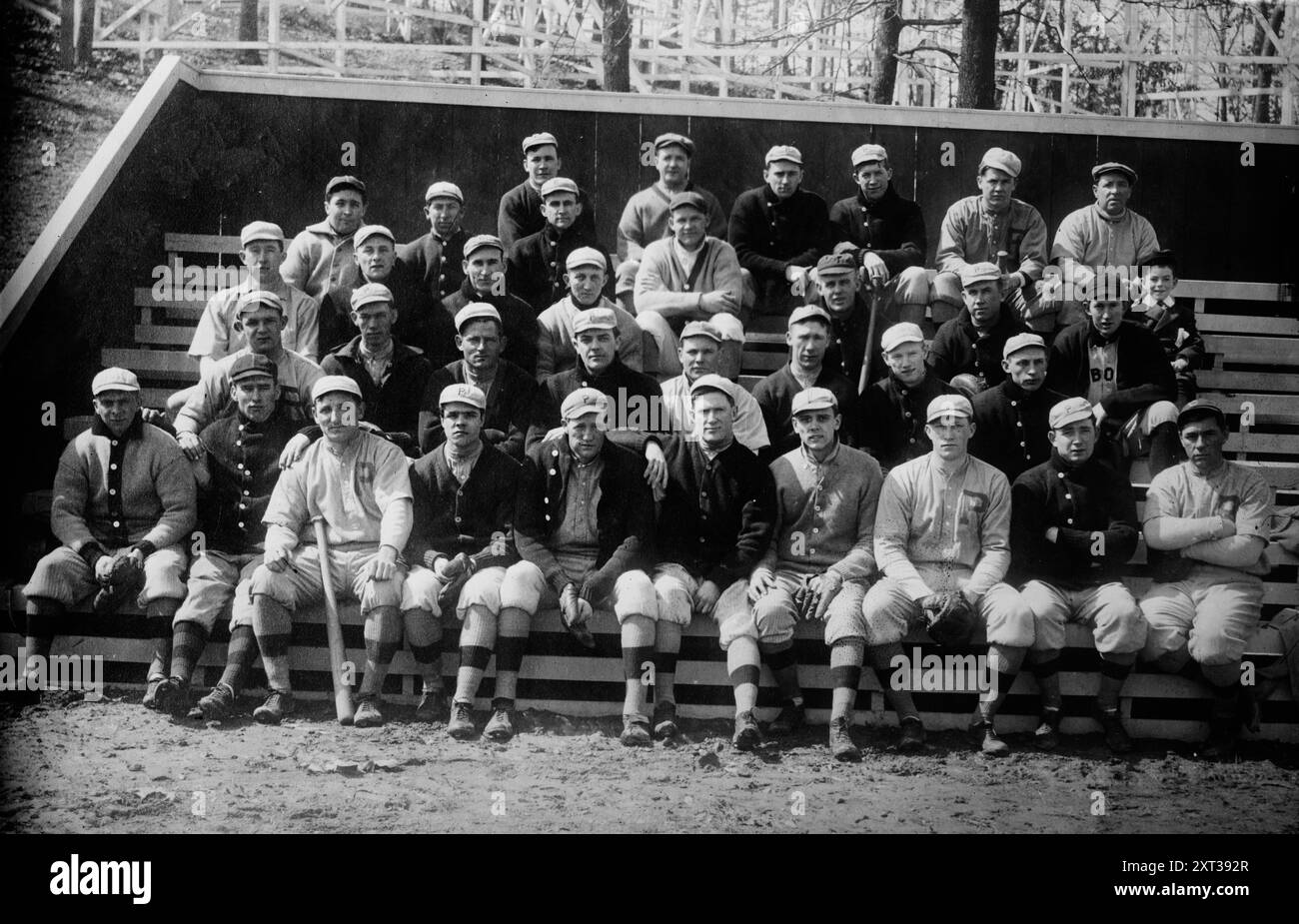 Phila N. players at Hot Springs, Ark. March 1912 (baseball), 1912 Stock ...