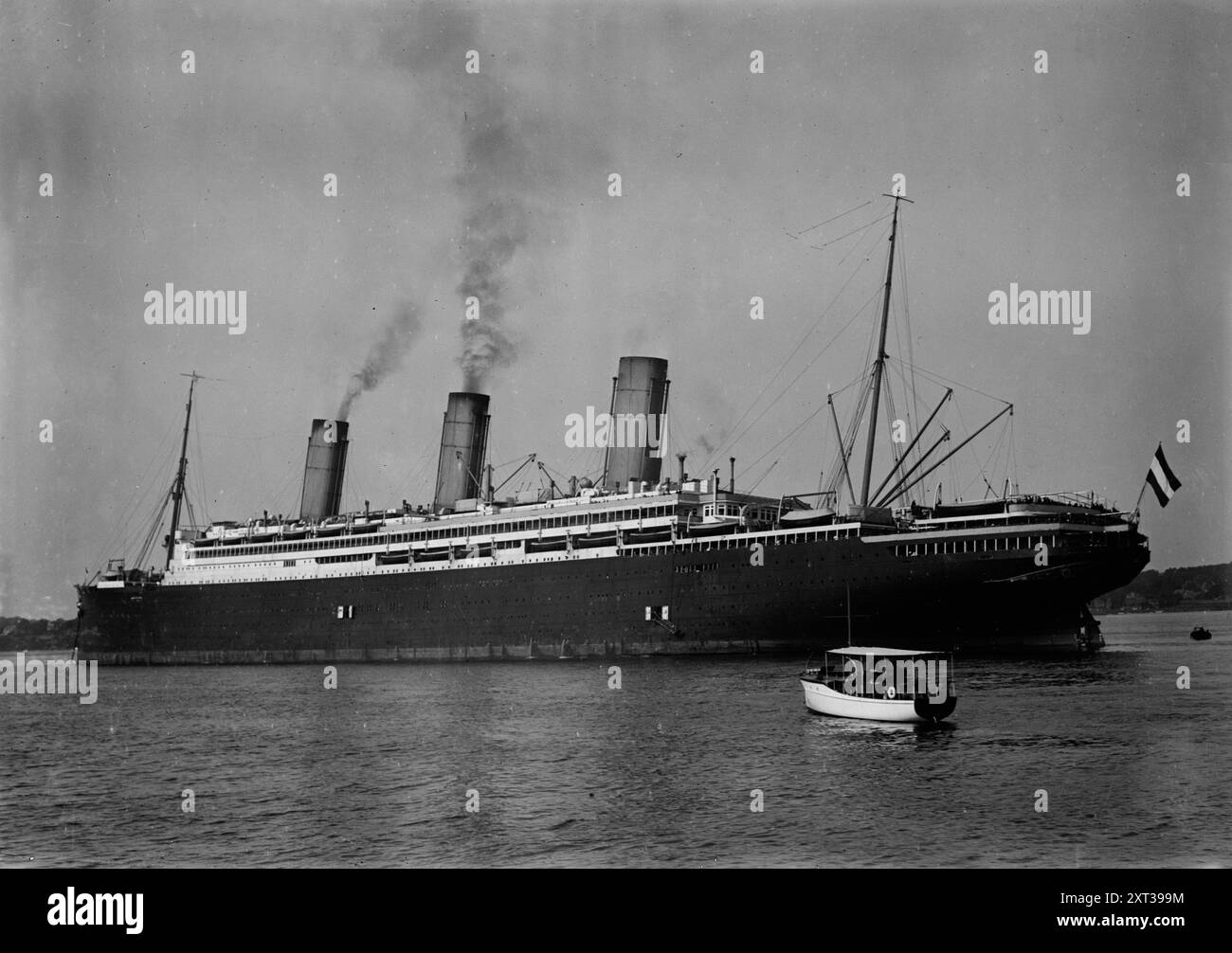 S.S. Imperator, between c1910 and c1915. Shows the S.S. Imperator, an ...