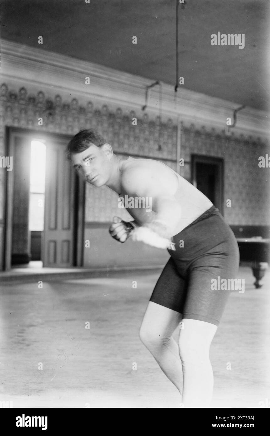 Carl Morris, 1913. Shows heavyweight boxer Carl E. Morris (1887-1951 ...