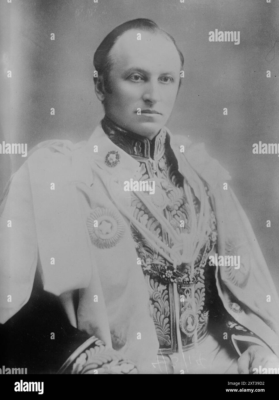 Lord Curzon, between c1910 and c1915. Shows George Nathaniel Curzon ...