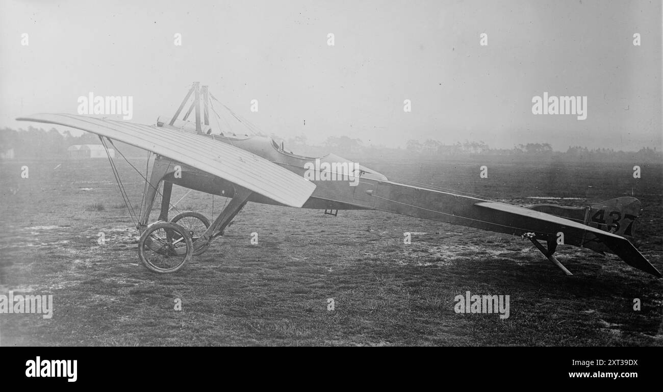 Deperdussin monoplane, 1915. Taken at Aldershot, England Stock Photo ...