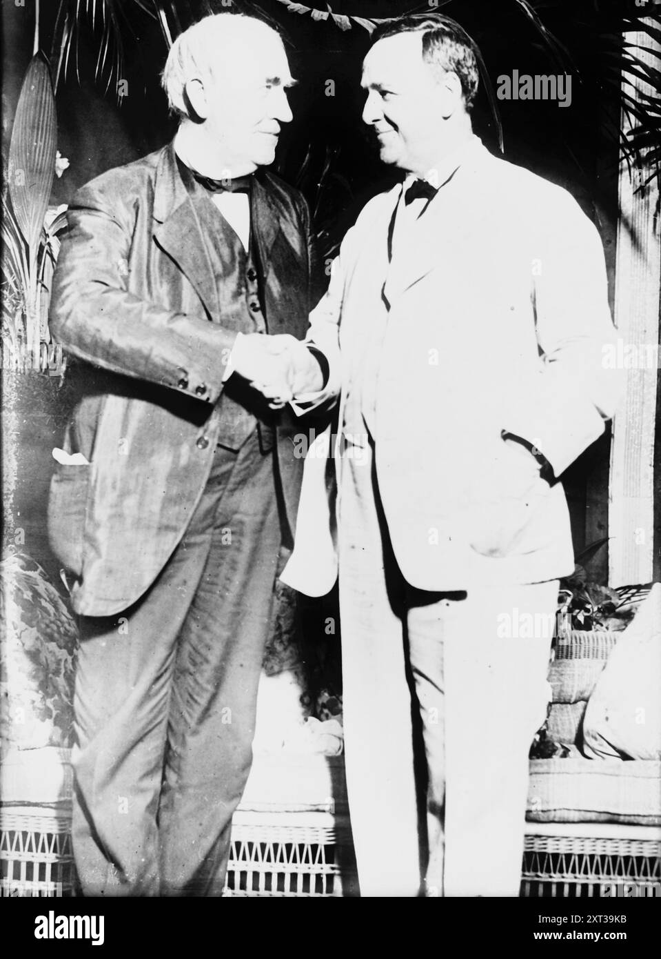 Thomas Alva Edison, Josephus Daniels, between c1910 and c1915 Stock ...