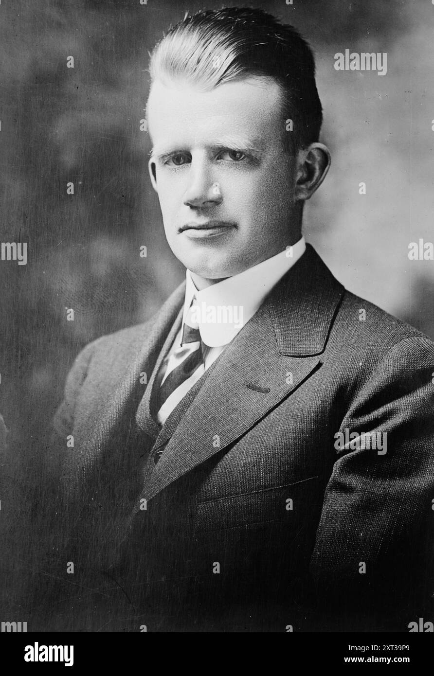 Capt. A.B. Barber, 1917. Shows Alvin Barton Barber (1883-1961) who ...