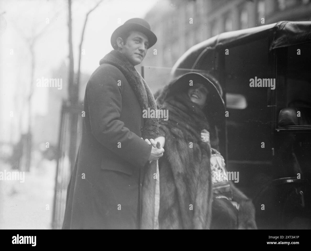 Lou Tellegen and Geraldine Farrar, between c1915 and c1920. Shows ...