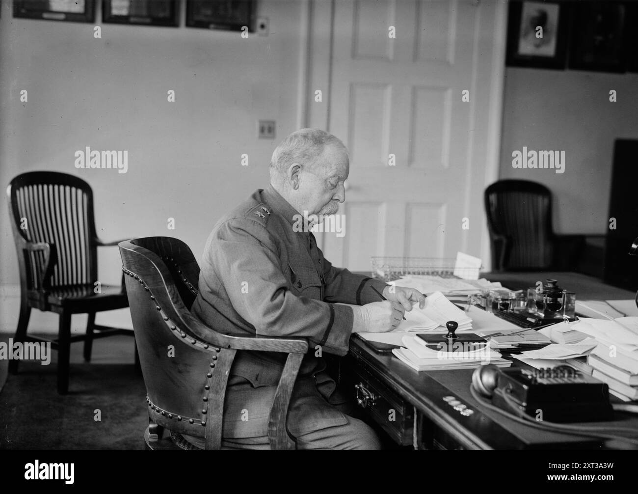 Gen. W.A. Mann, between c1915 and c1920. Shows General William Abraham ...