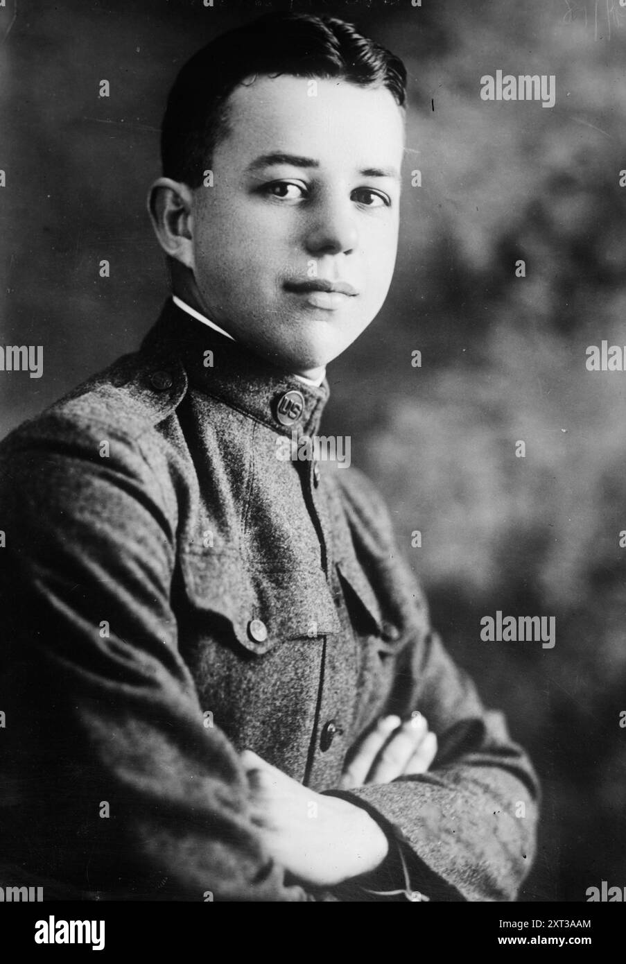 Lt. N.D. Hughes, between c1915 and 1918. Shows Lieutenant Norman David Hughes (1896-1918 ...