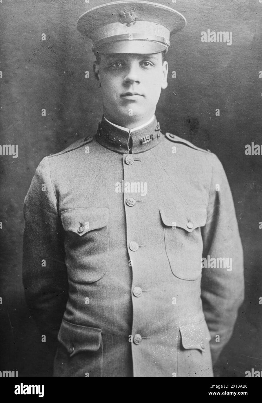 Lt. Edw. F. Graham, 1918. Shows Lt. Edward Foreman Graham, a Cornell ...