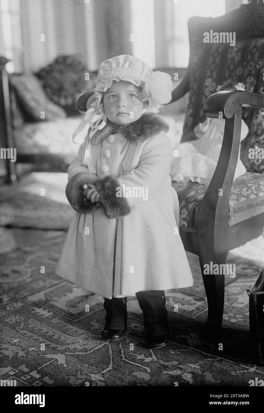 Martinelli baby, 1917. Shows child of Italian opera singer Giovanni ...