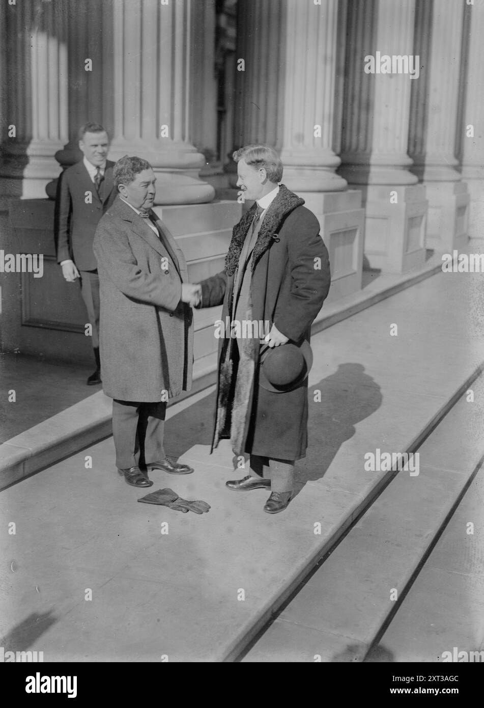 R.N. Harper at Capitol, between c1915 and c1920. Shows Colonel Robert ...