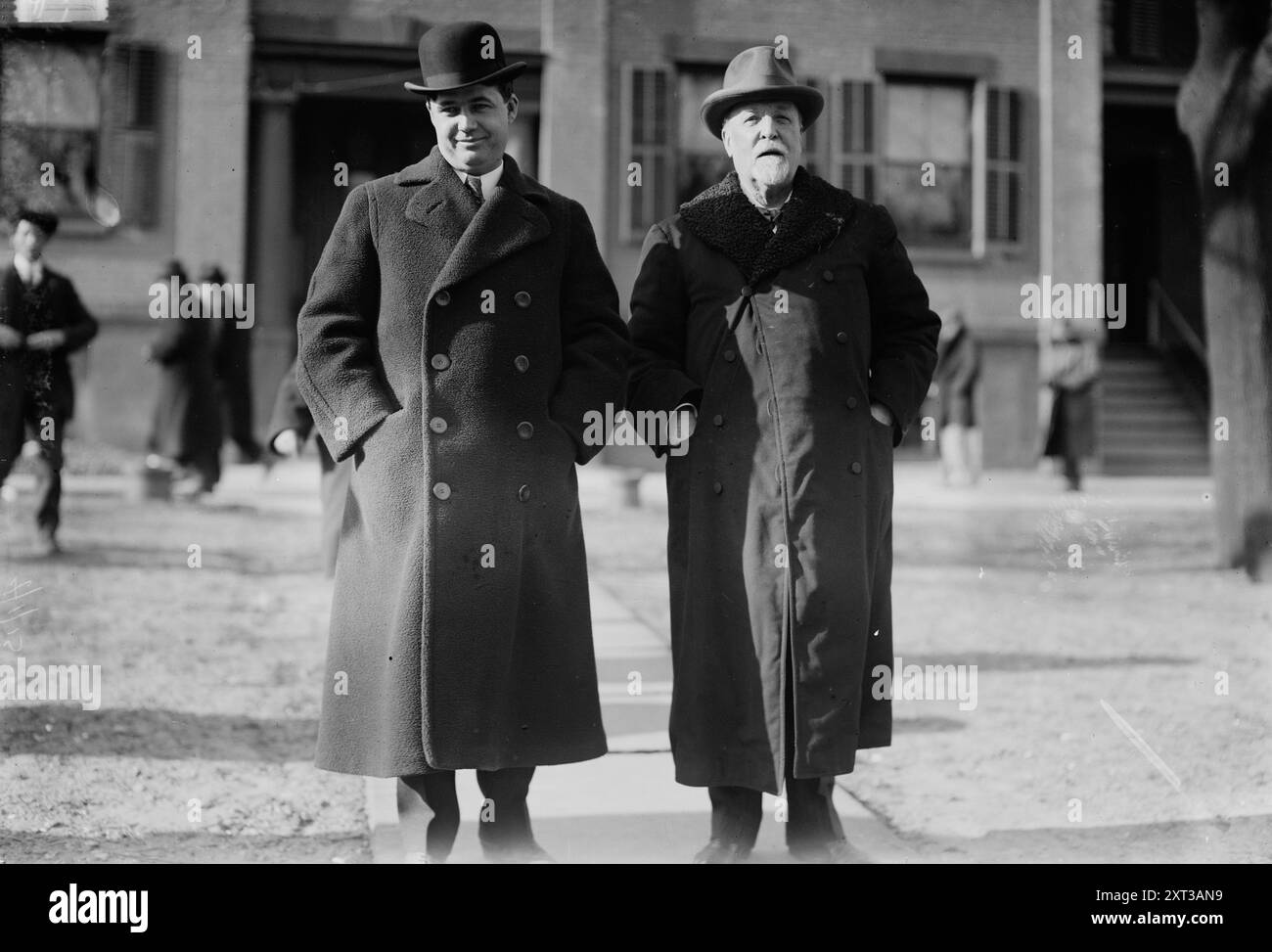 Thomas Gagan and Henry Bacon, 1915. Shows District Attorney Thomas ...