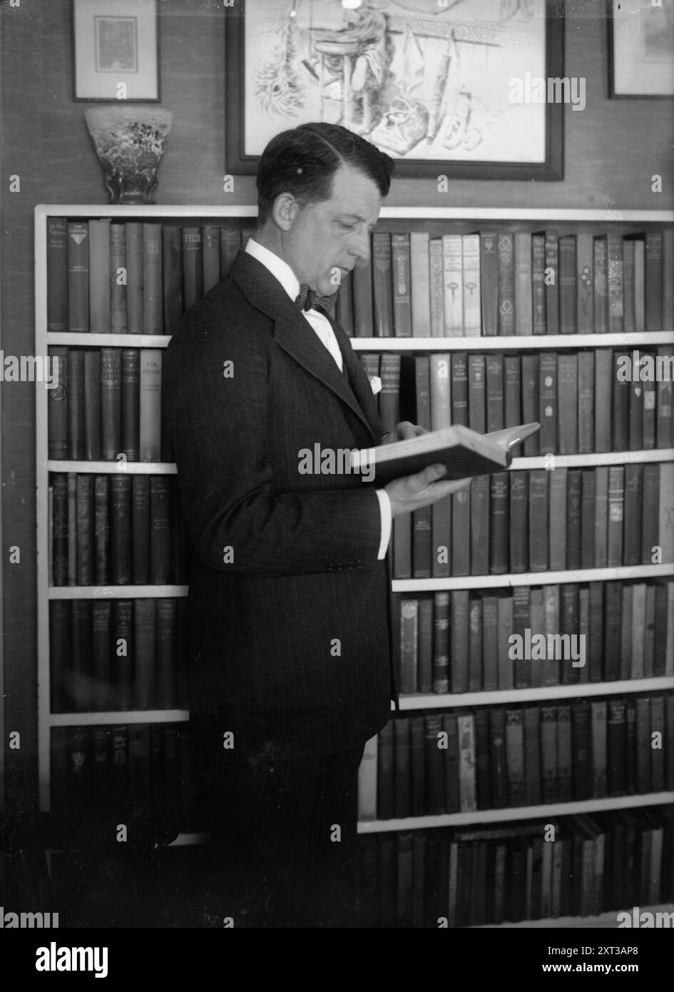 John Barnes Wells, between c1915 and c1920. Shows opera singer John ...