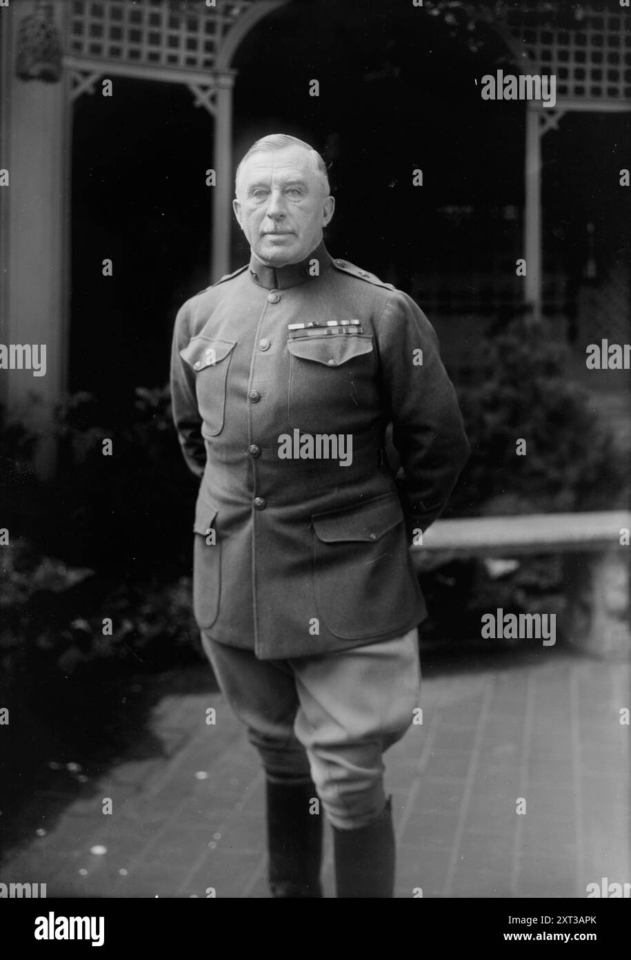 Wood, between c1915 and c1920. Shows General Leonard Wood (1860-1927 ...
