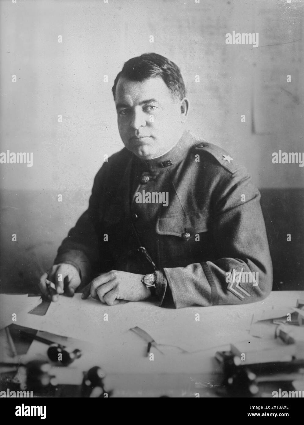 Brig. Gen. Harry J. Hatch, 1918. Shows Brigadier General Harry J. Hatch ...