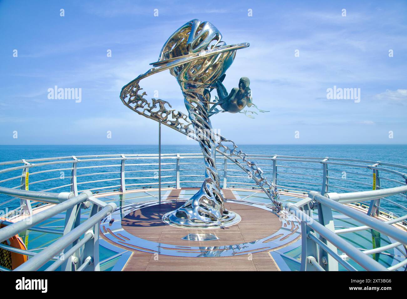 Uljin County, South Korea - July 27th, 2024: The intricate mermaid and ...