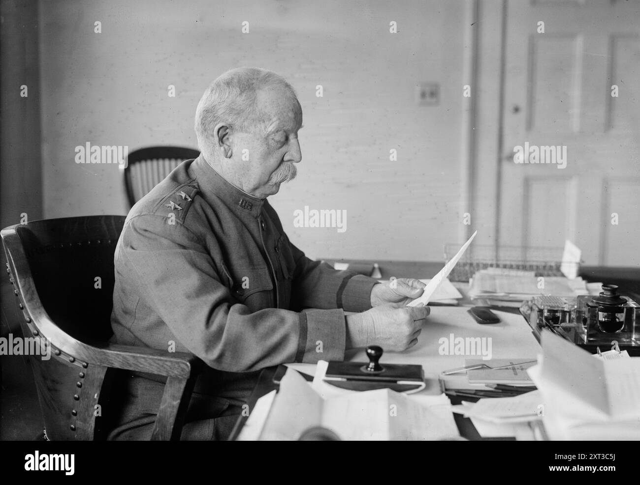 Gen. W.A. Mann, between c1915 and c1920. Shows General William Abraham ...