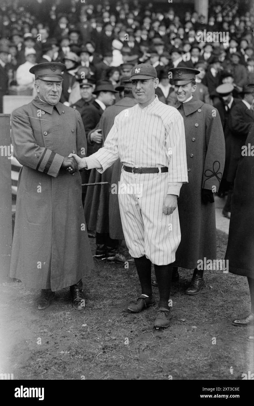 General Leonard Wood & Wild Bill Donovan, manager, New York AL, at Polo ...