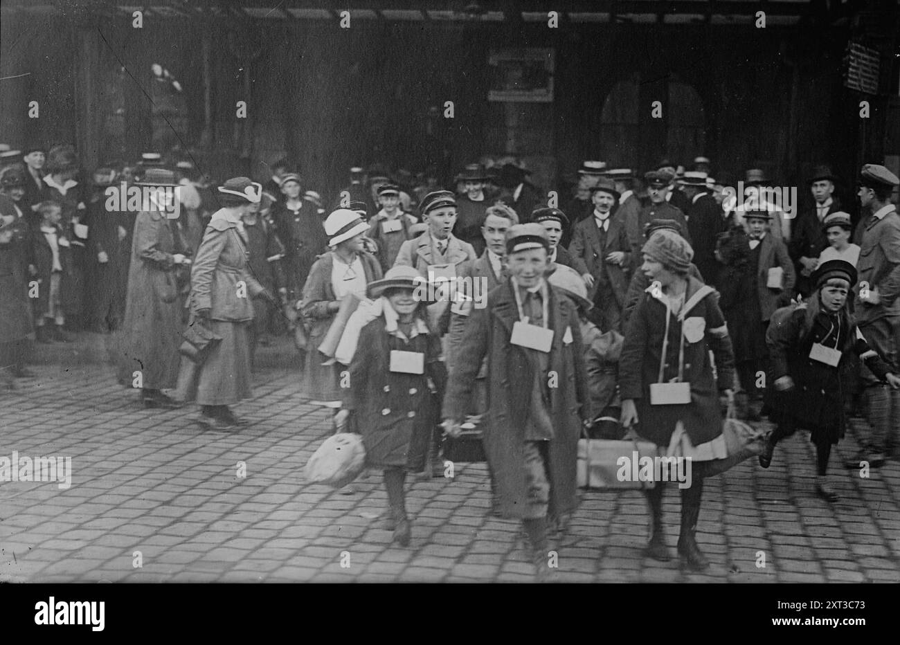 German children from Sweden, between c1915 and c1920 Stock Photo - Alamy
