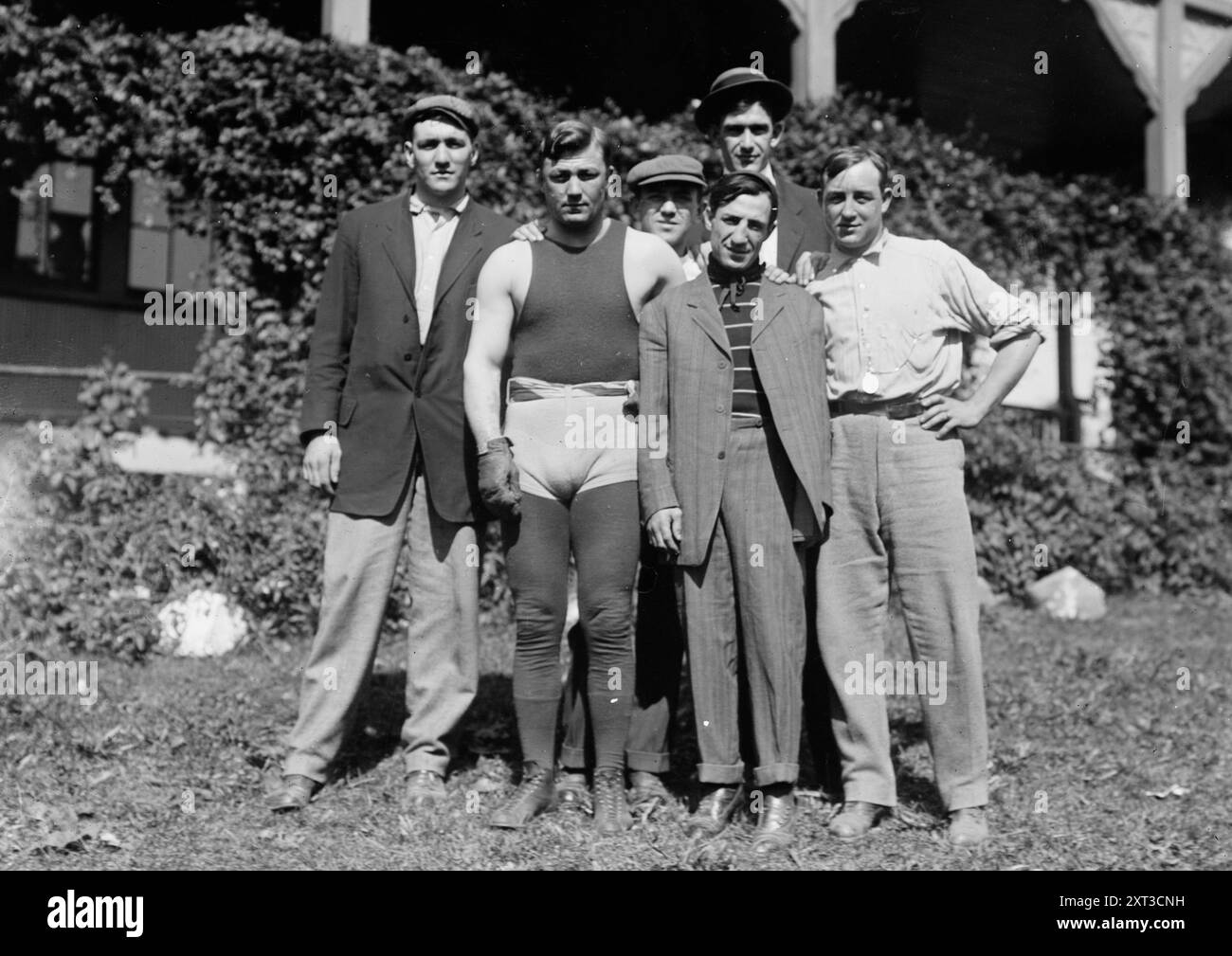 Jim Flynn and Attell, between c1910 and c1915. Shows boxer Jim Flynn ...