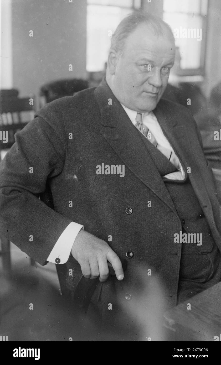 Joseph Leiter, 1917. Shows Joseph Leiter (1868-1932), a Chicago ...