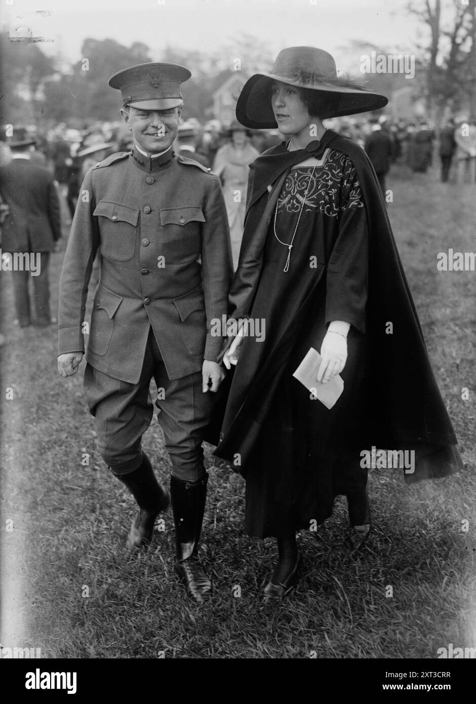 Lieut. A.K. Bell, Audrey Hoffman, 1918. Shows Lieutenant Bell with ...