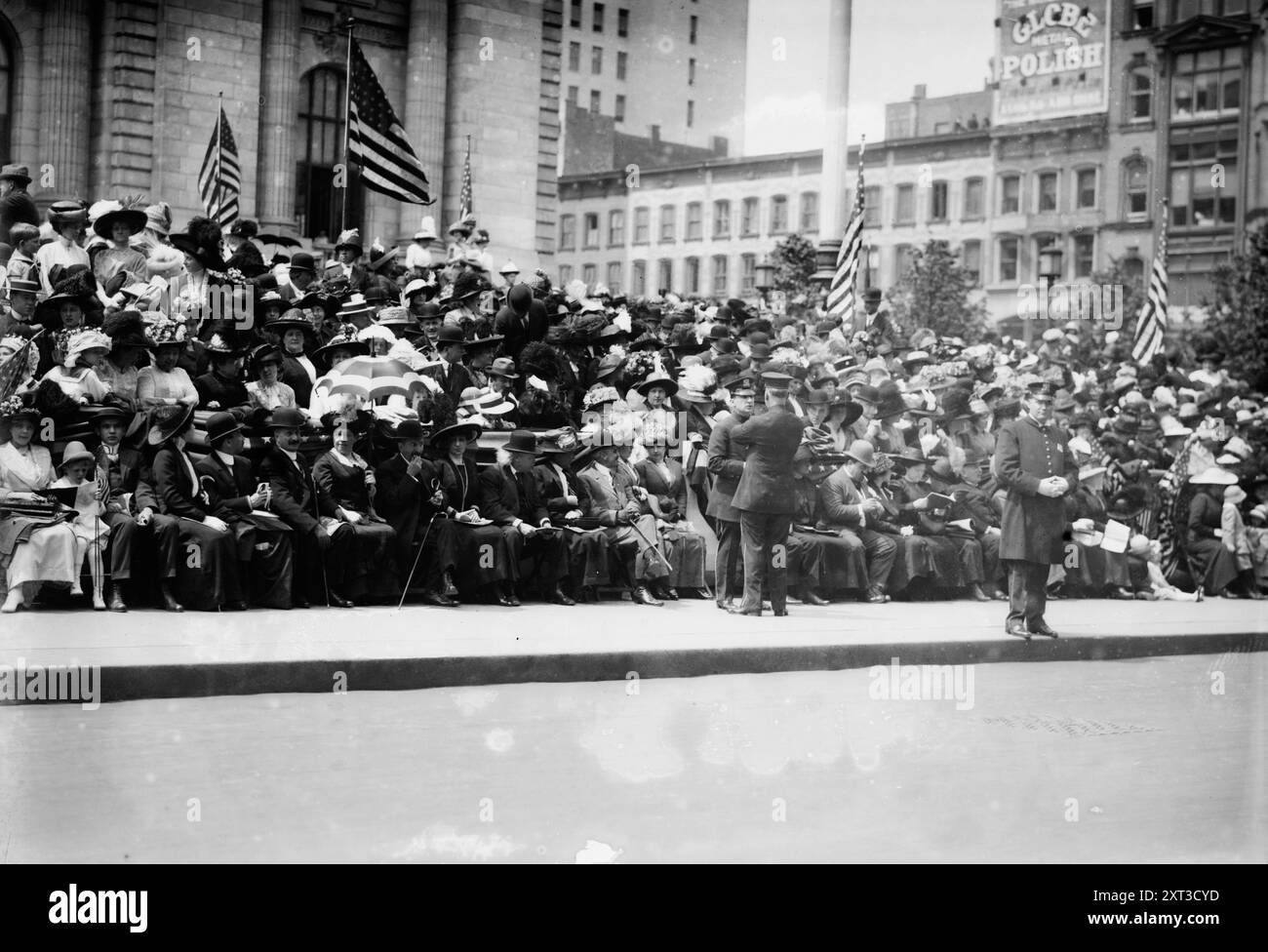 Police flags Black and White Stock Photos & Images - Alamy