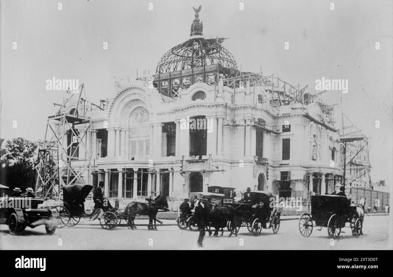 Opera House, City of Mexico, between c1915 and c1920. Shows the Palacio ...
