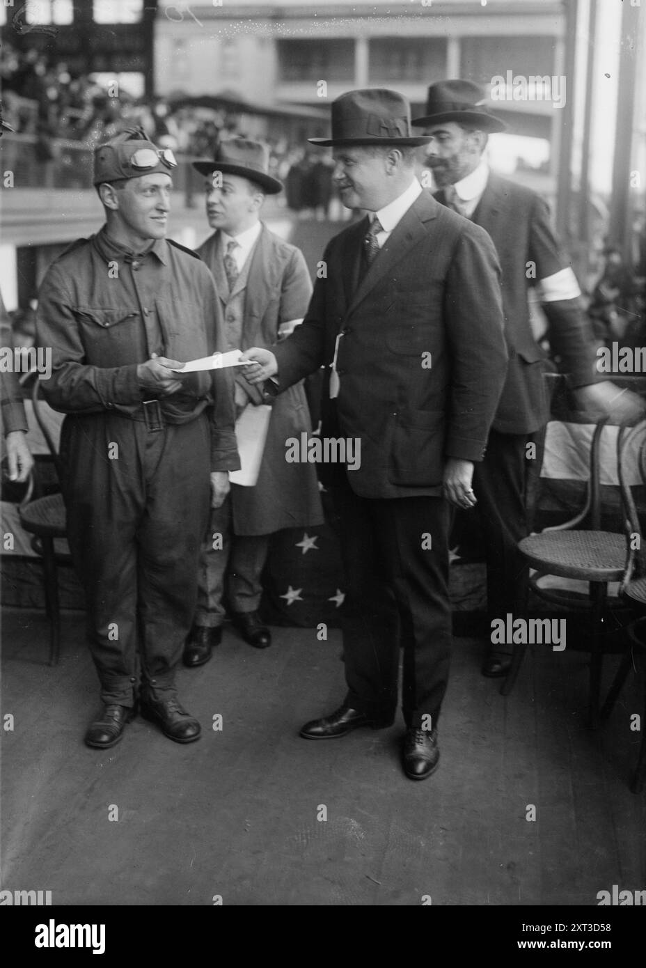 Sgt. C.R. Coombs, Alan Hawley, between c1915 and c1920. Shows Alan ...