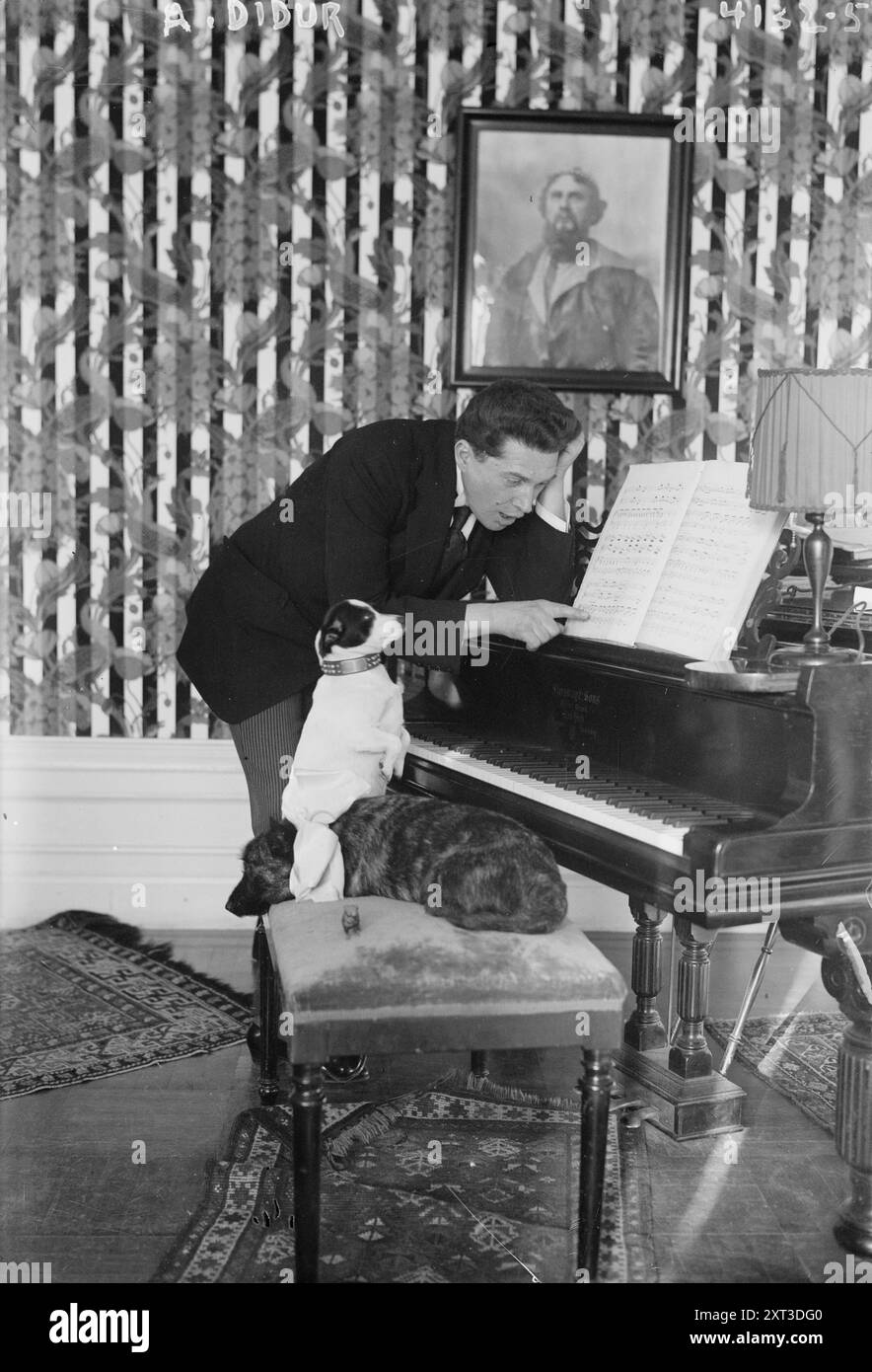 A. Didur, between c1915 and c1920. Shows Adam Didur (1873-1946), a ...