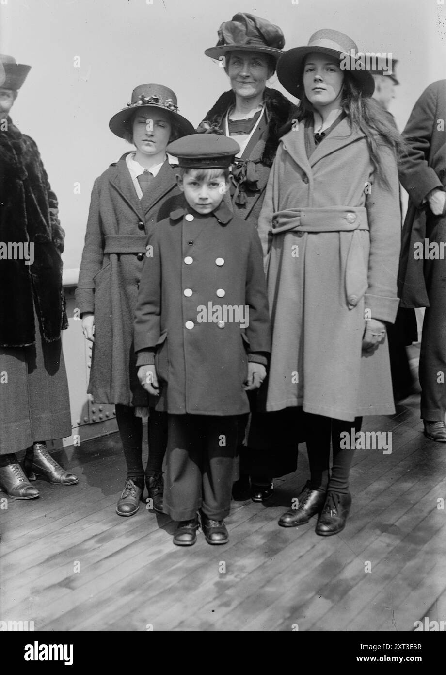 Sims family, between c1915 and c1920. Shows the family of William ...