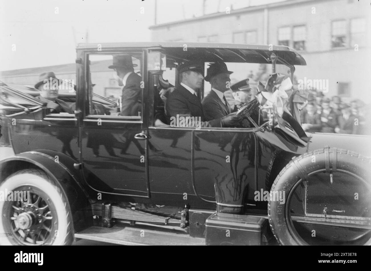 Viviani arrives, between c1915 and c1920. Shows Jean Raphael Adrien ...