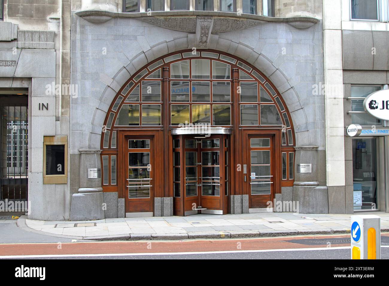 London, United Kingdom - April 03, 2010: Daily Telegraph Building Art ...