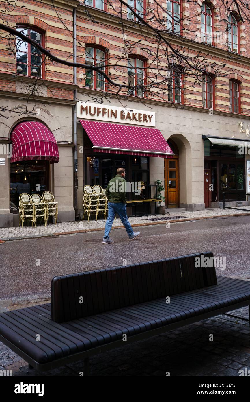 Stockholm drottninggatan street sign hi-res stock photography and ...