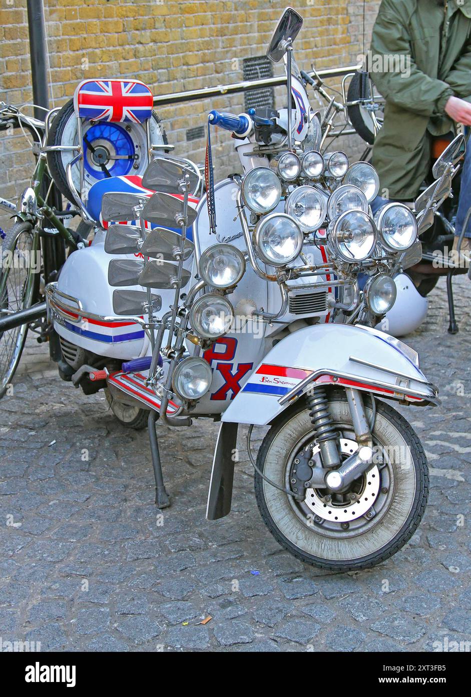 Mods british flag hi-res stock photography and images - Alamy
