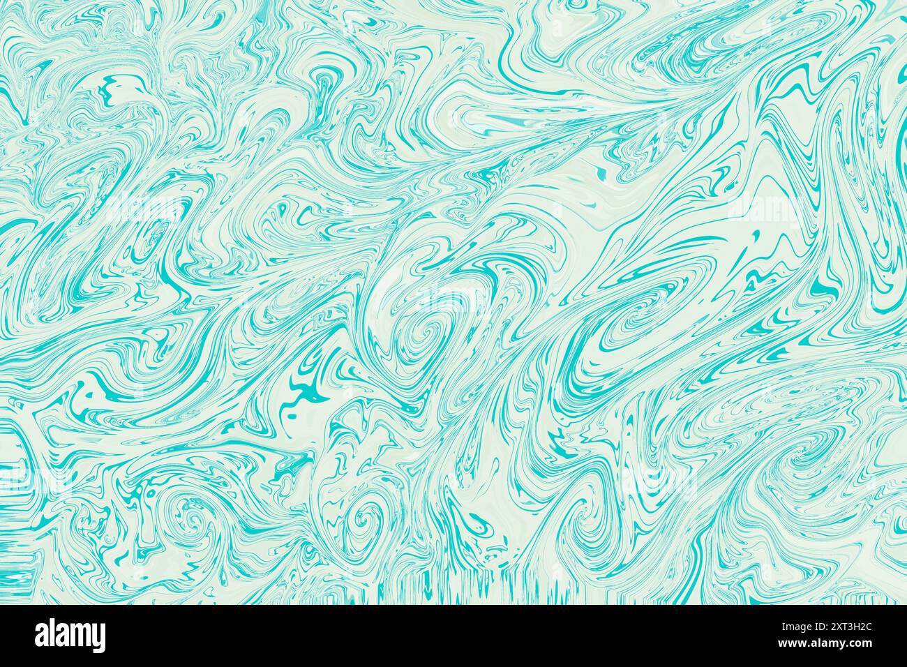 A mesmerizing abstract turquoise and white marble texture pattern with ...